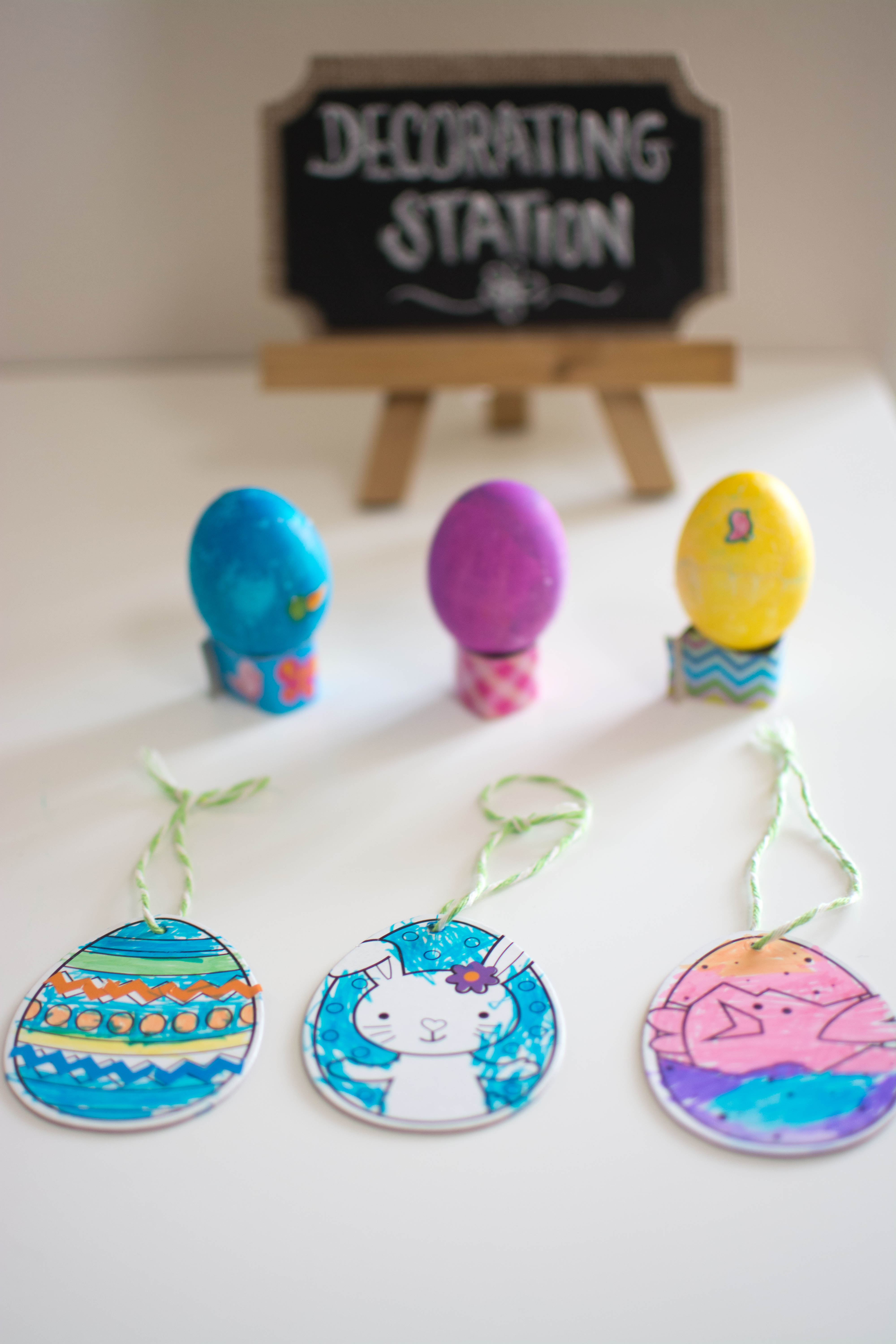 Easter Breakfast and Decorating Station - TWINKLE TWINKLE LITTLE PARTY