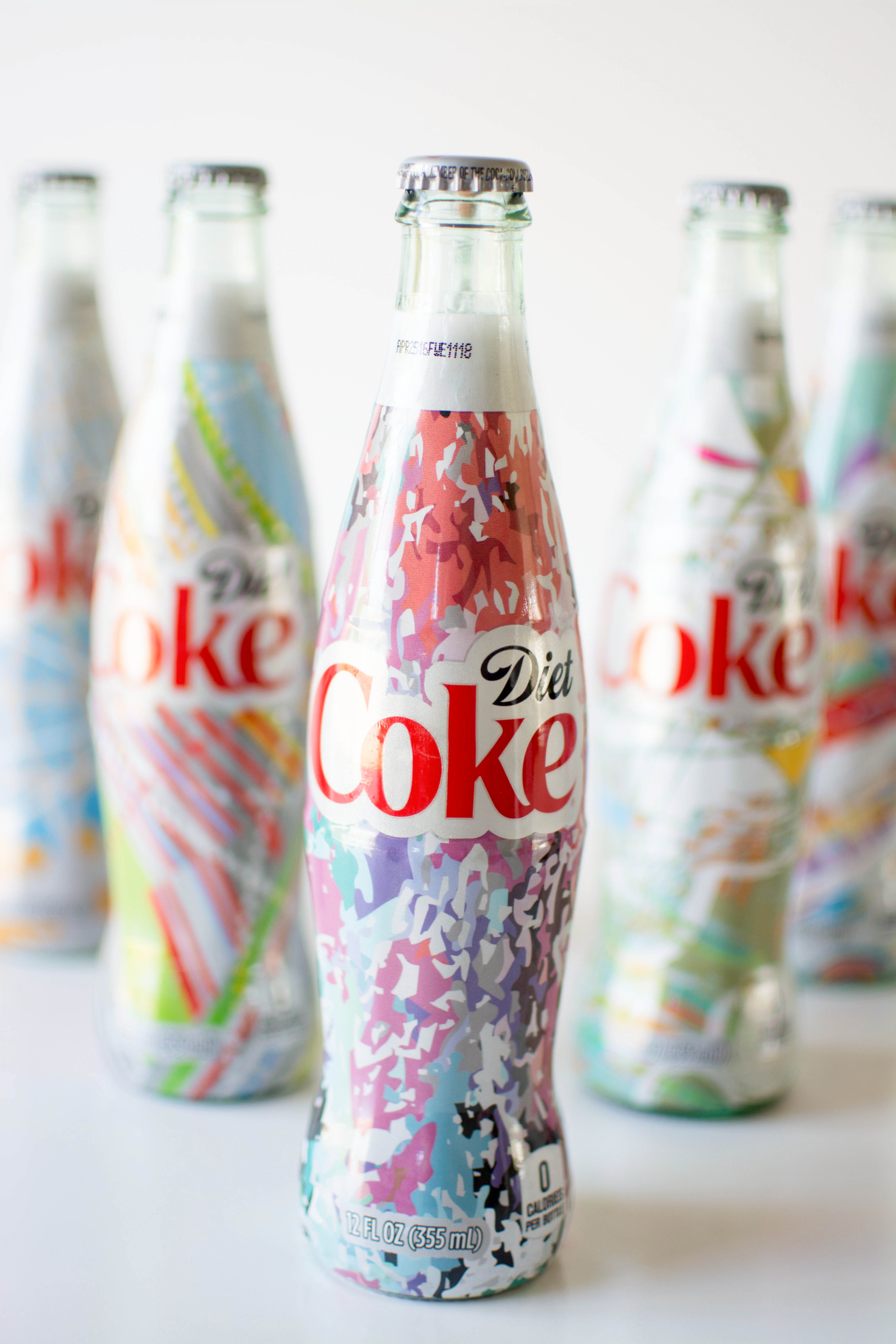 'It's Mine' Diet Coke Glass Bottles and Cans